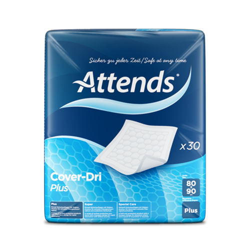 Inkontinensskydd Attends Cover-Dri Plus 80x90cm 30st/fp