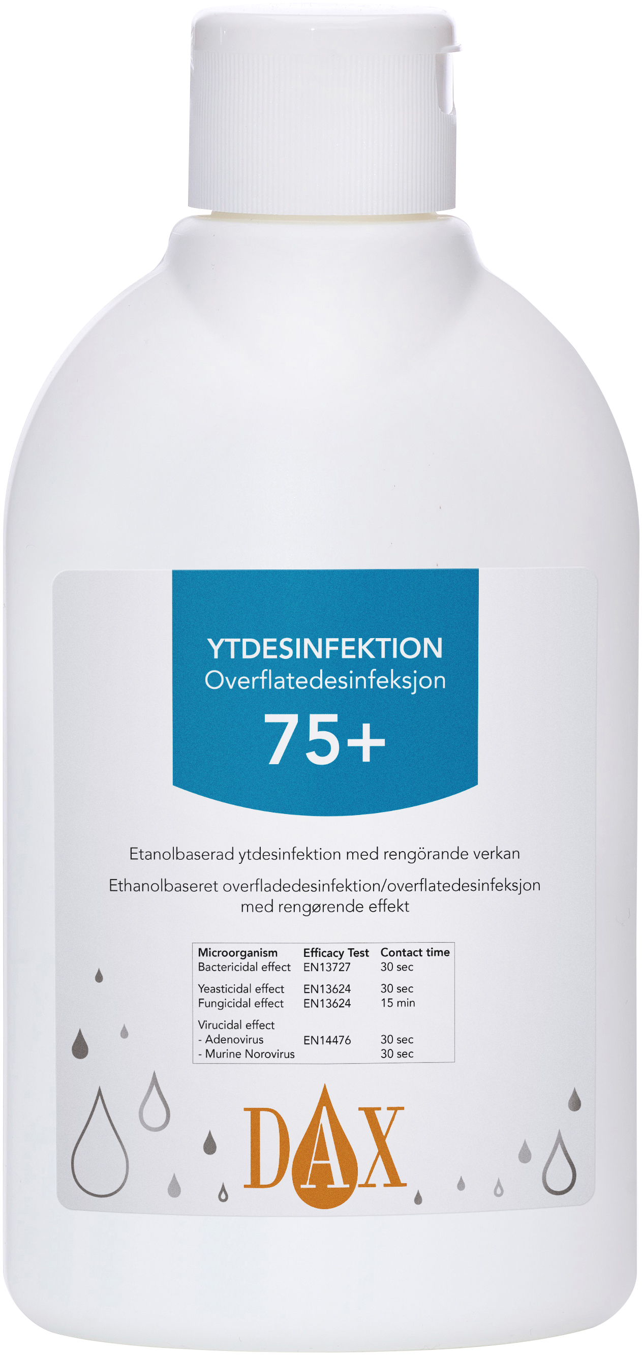 Ytdesinfektion Dax 75+ 300 ml